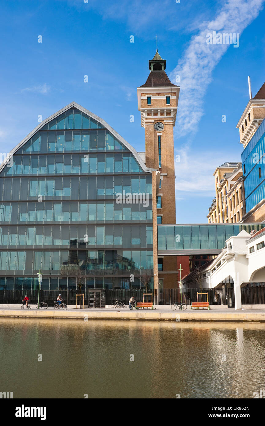 France, Seine Saint Denis, Pantin, Pantin great windmills, former ...