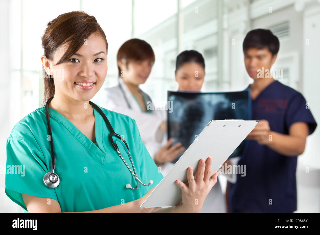 Team professional doctors isolated hi-res stock photography and images ...