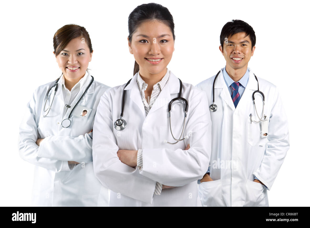 A team of a happy Doctors Stock Photo - Alamy