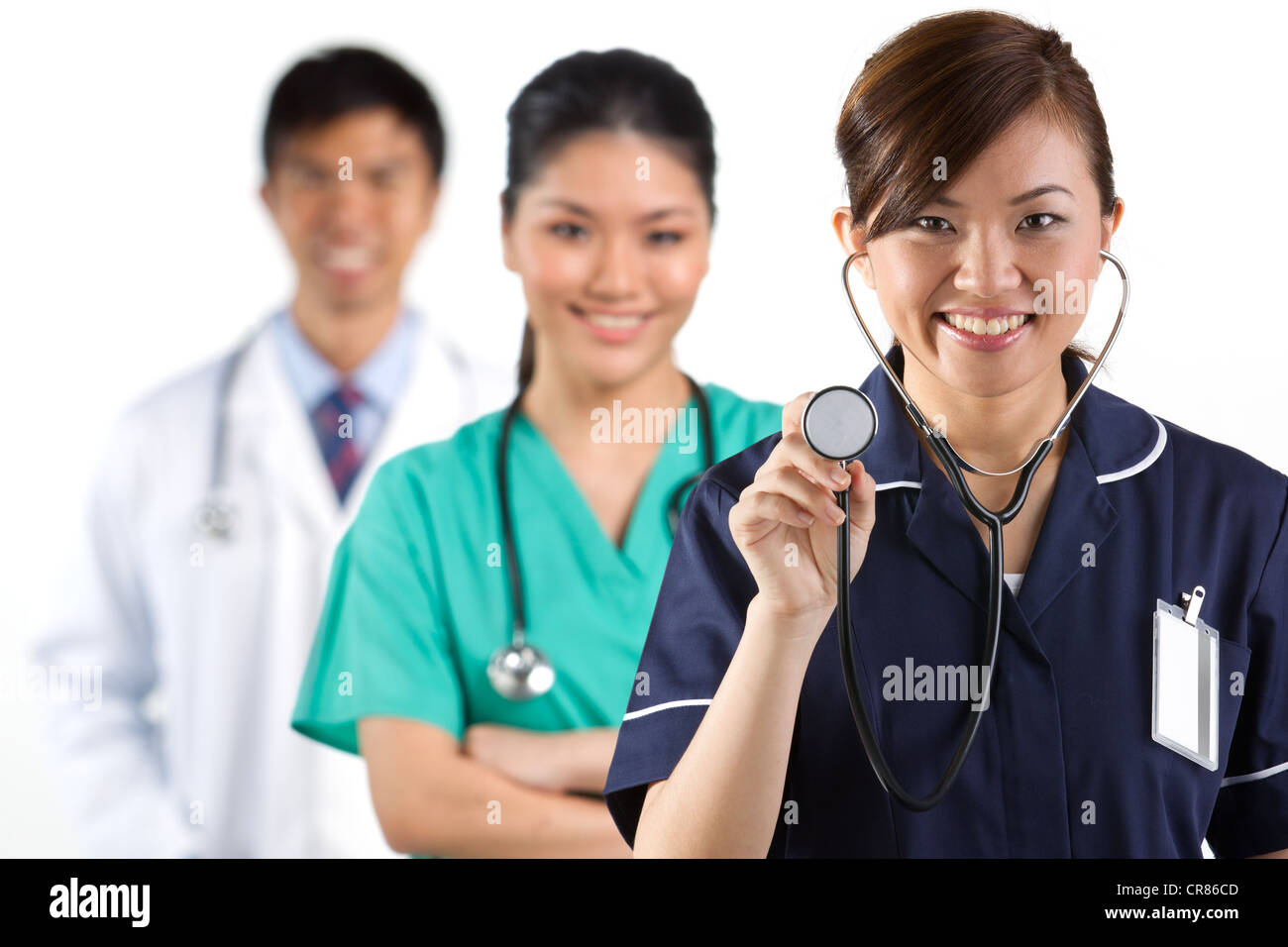 A team of a happy Doctors Stock Photo - Alamy