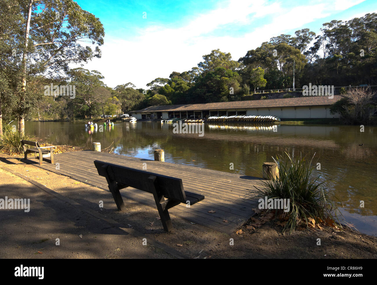Historic Boatshed, Audley Weir, Royal National Park, Sydney, New South ...