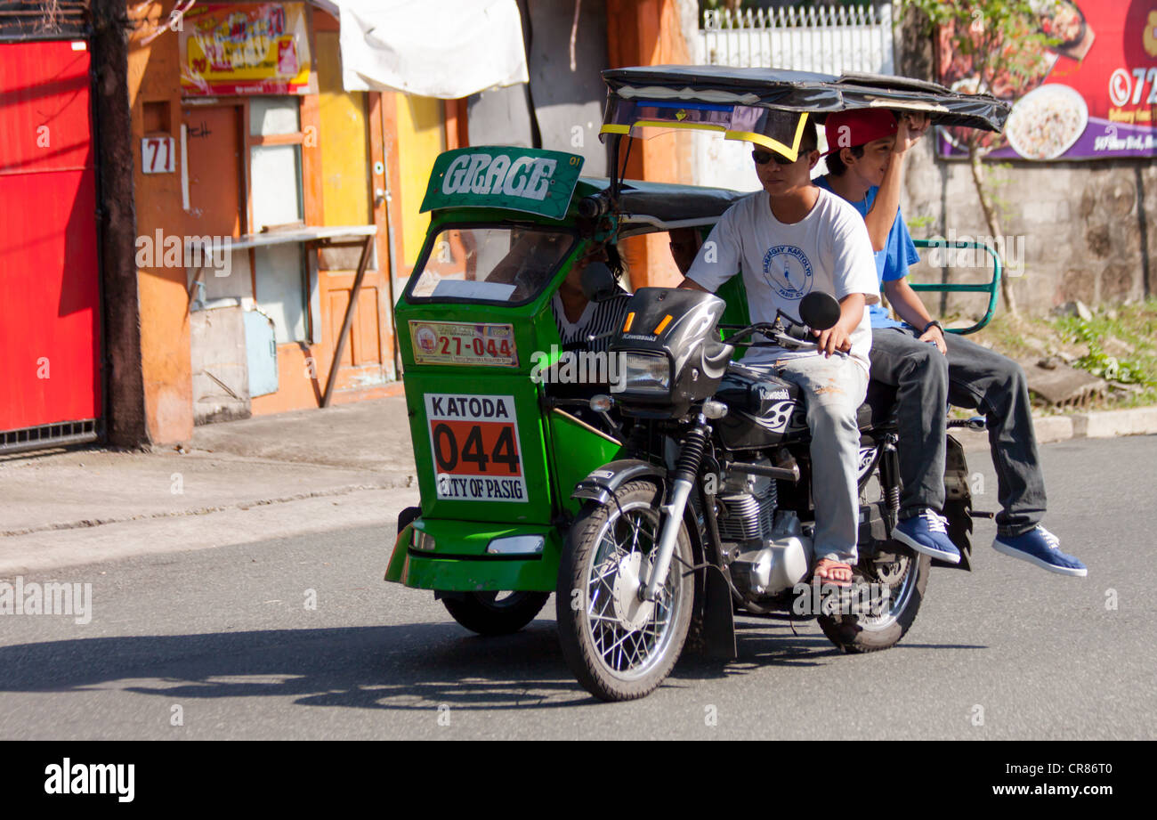 Common transportation method in the urban places in Manila, Philippines ...