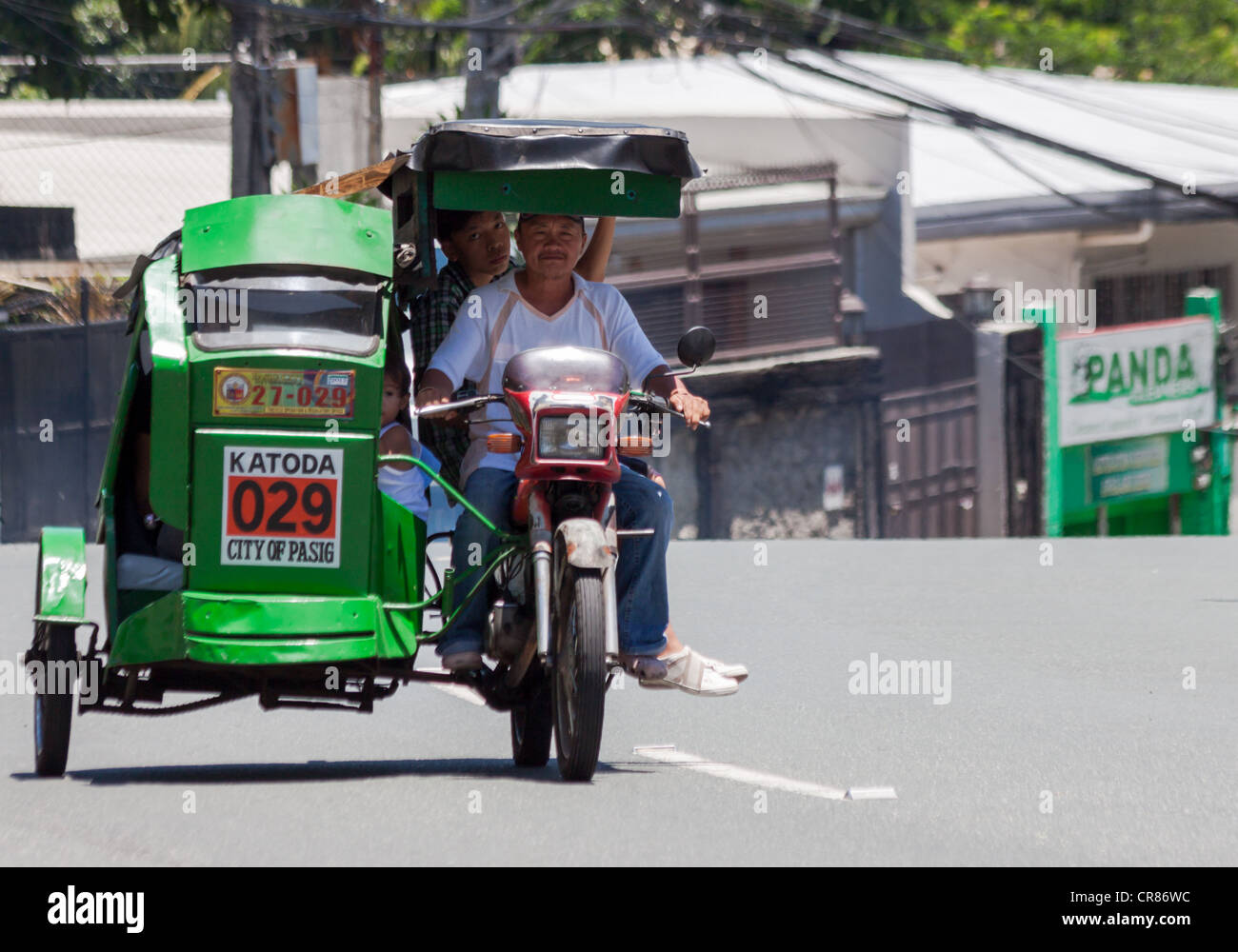 Common transportation method in the urban places in Manila, Philippines ...