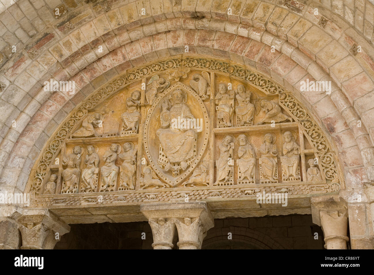France, Lot, Haut Quercy, Dordogne Valley, Carennac, labelled Les Plus ...
