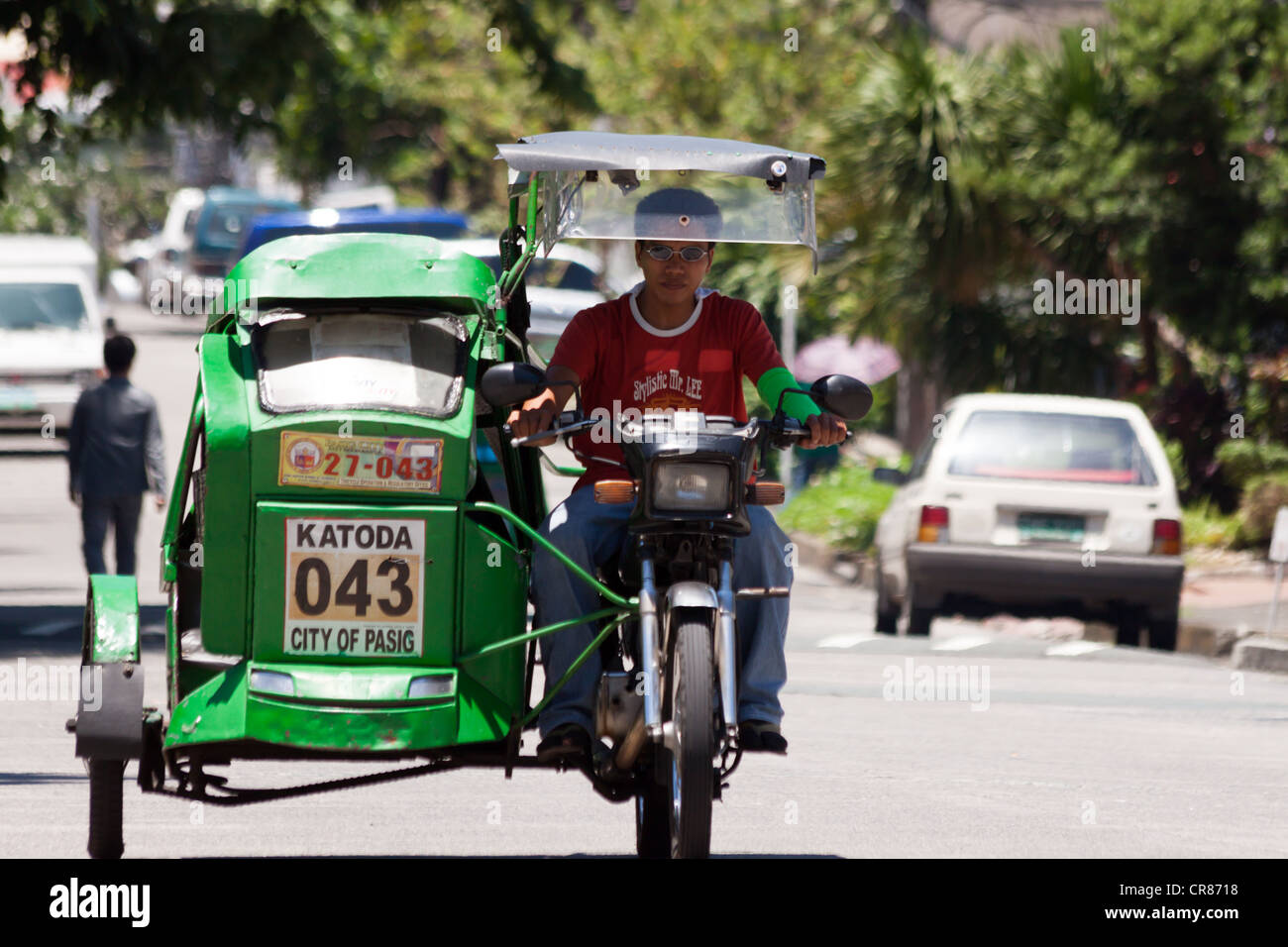 Common transportation method in the urban places in Manila, Philippines ...