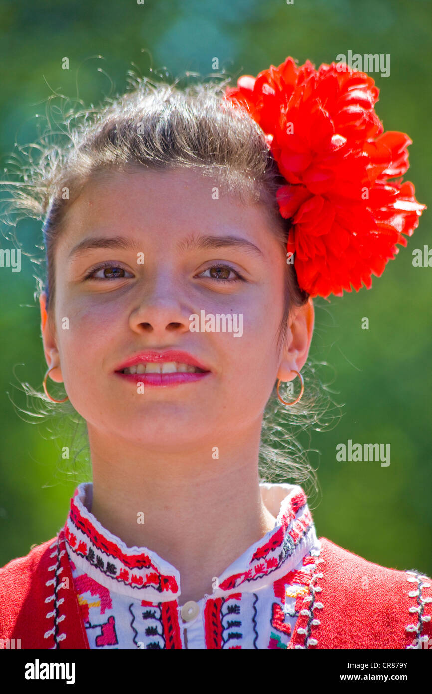 Mayday folk dancer in sofia hi-res stock photography and images - Alamy