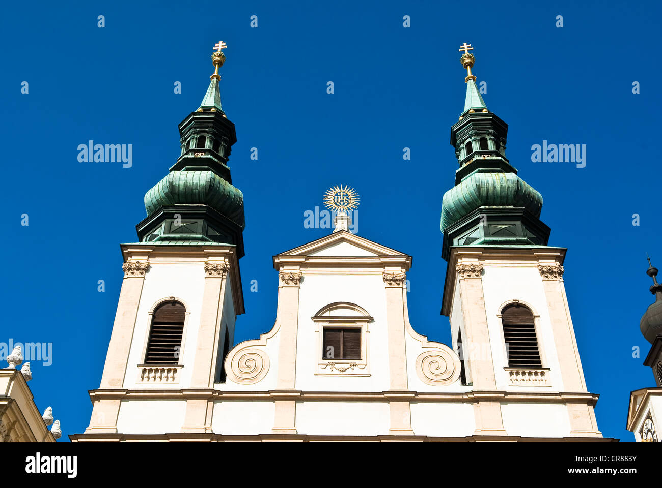 Austria, Vienna, historic center UNESCO World Heritage, Jesuitenkirche ...