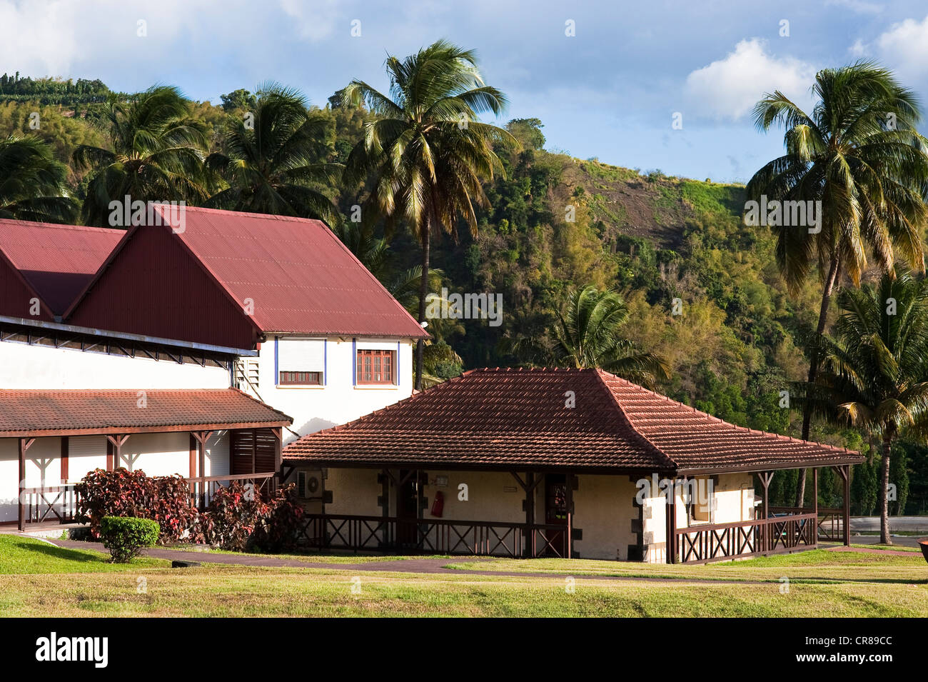France, Martinique (French West Indies), Depaz rum distillery ...