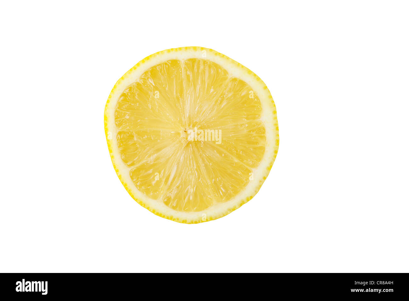 Bright slice lemon citrus Cut Out Stock Images & Pictures - Alamy