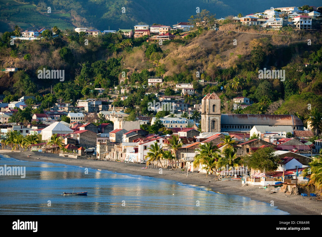 France, Martinique (French West Indies), St Pierre, cathedral of Notre ...