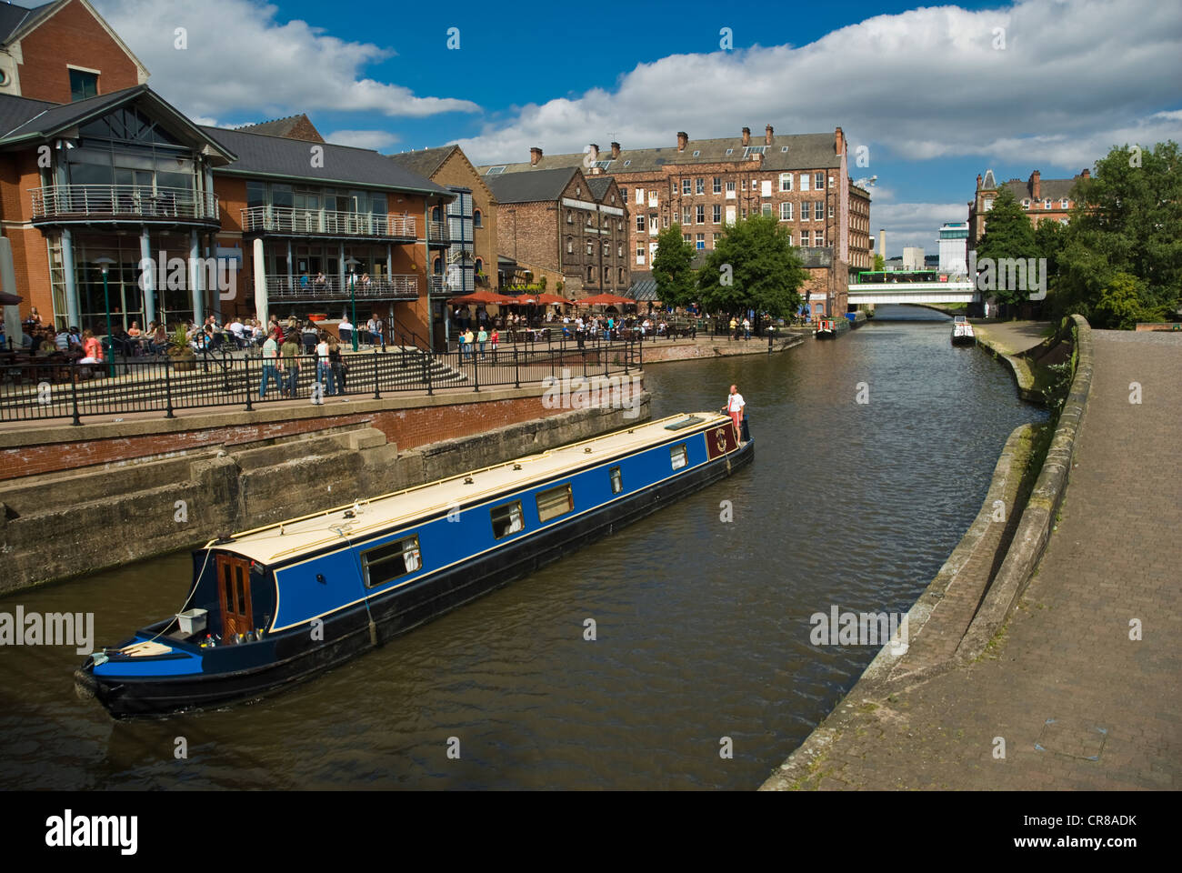 United Kingdom, East Midlands, Nottinghamshire, Nottingham city center ...
