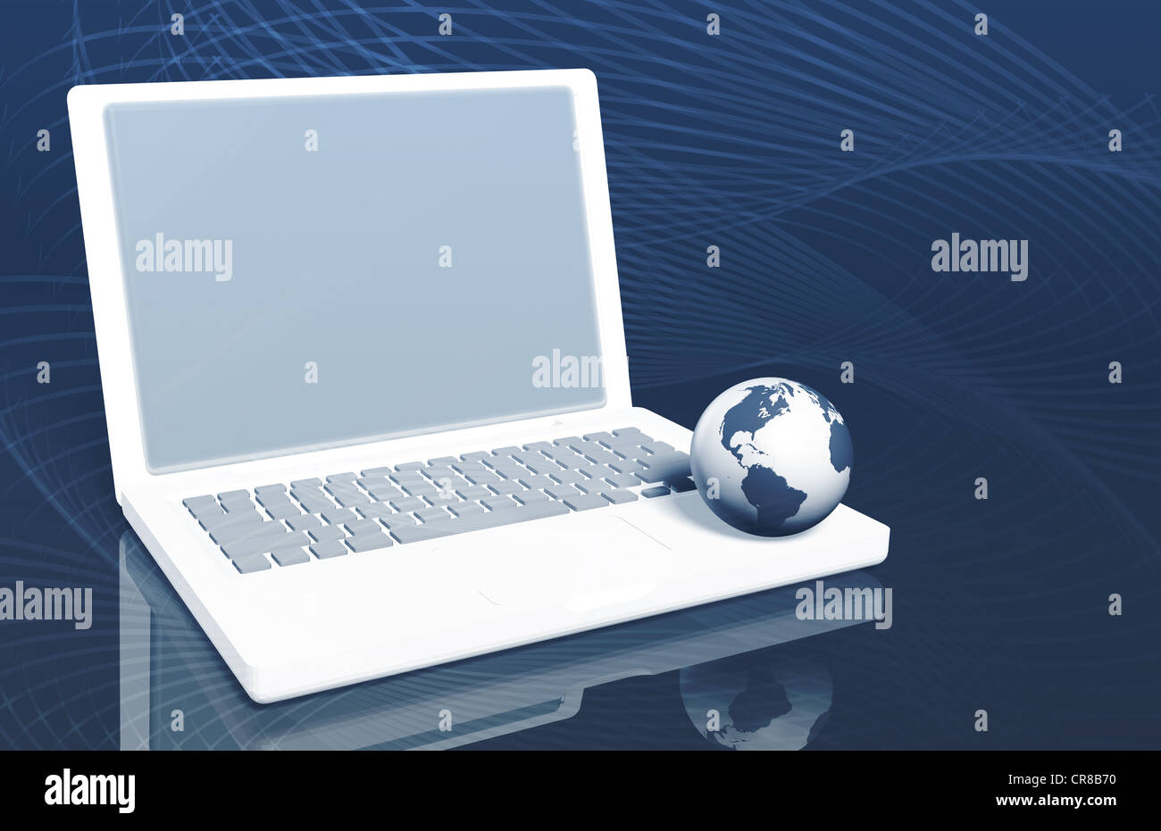 Corporate Communications As a New Technology Art Stock Photo - Alamy