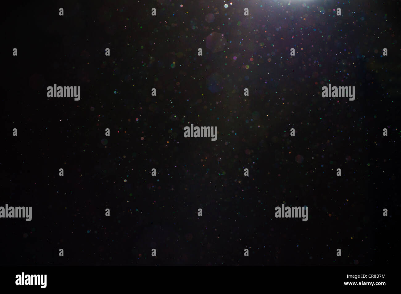 A room full of floating dust looks like the cosmos Stock Photo - Alamy