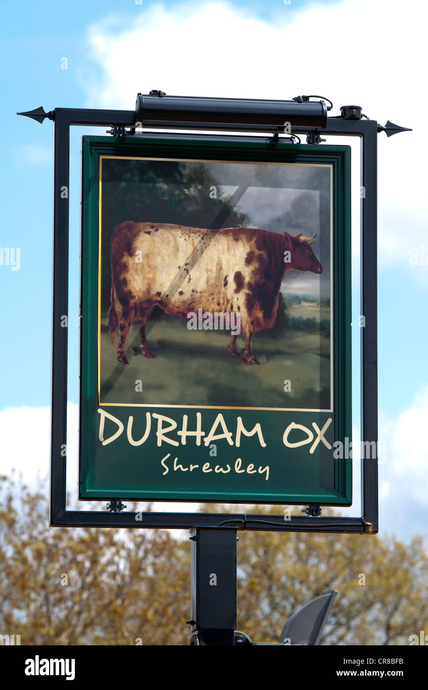 Country sign durham hi-res stock photography and images - Alamy