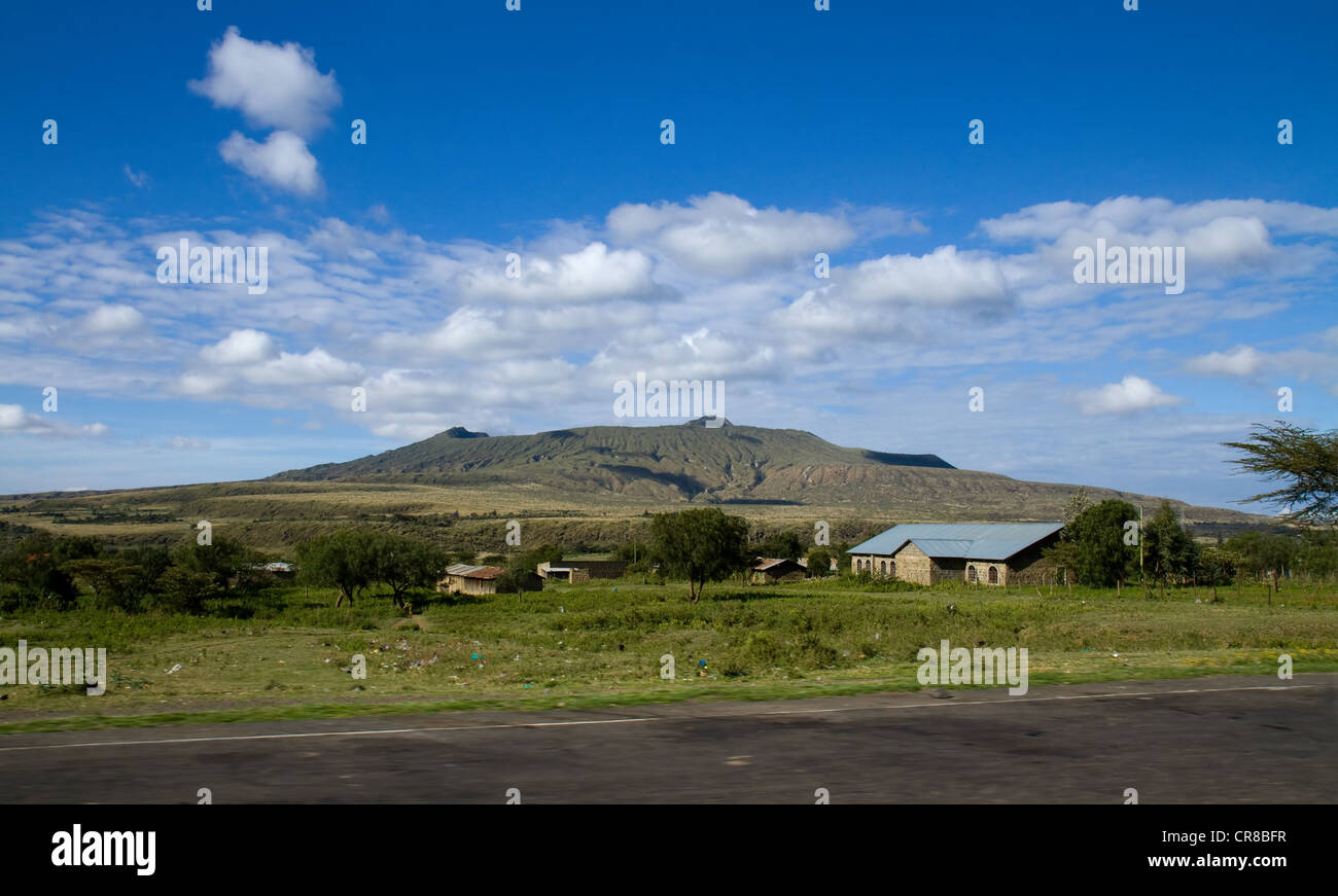Mount Longonot in Kenya Stock Photo - Alamy