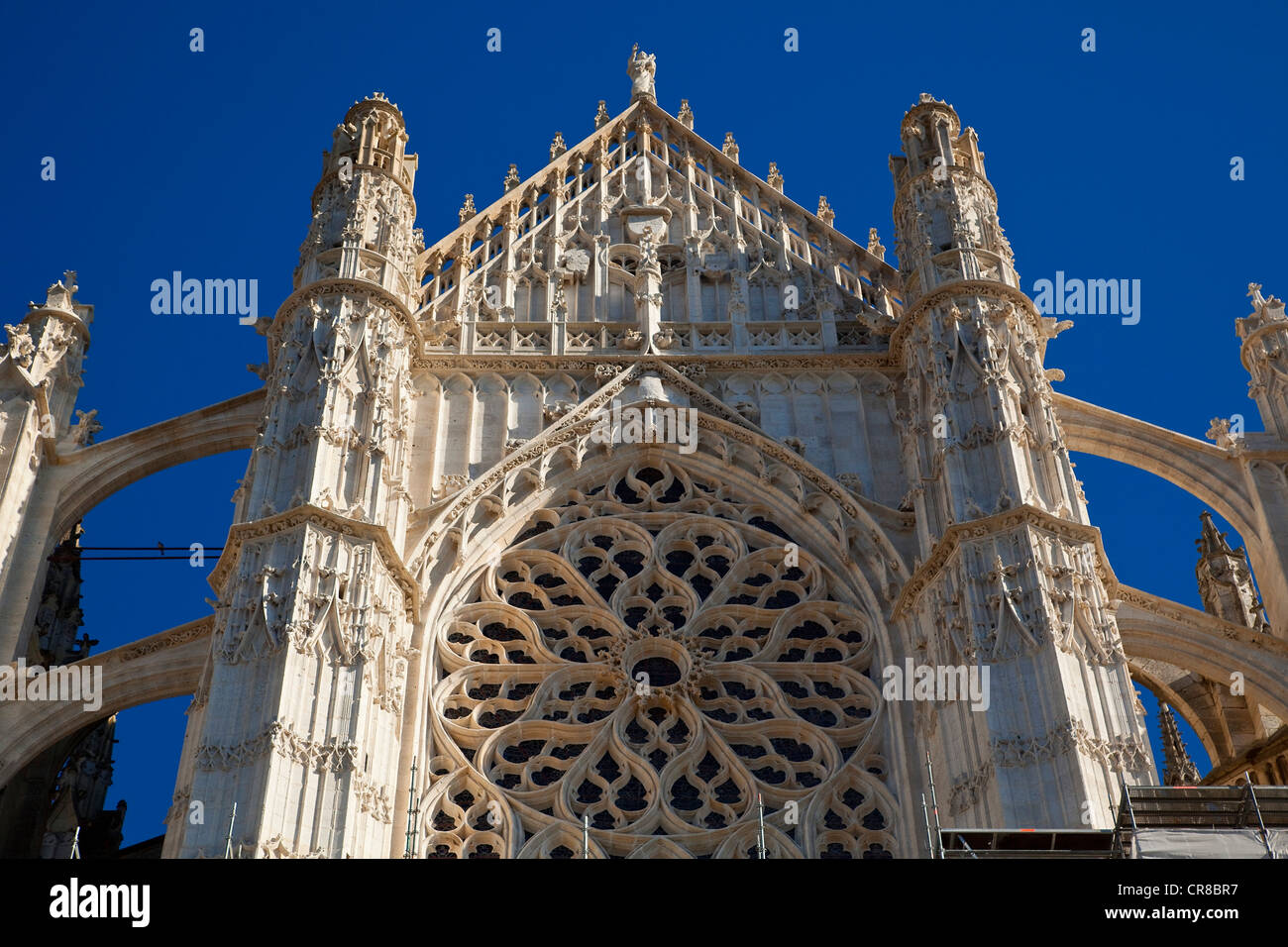 Beauvais cathedral facade hi-res stock photography and images - Alamy