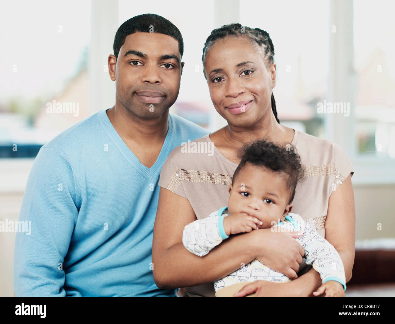 Parents with baby boy, portrait Stock Photo - Alamy