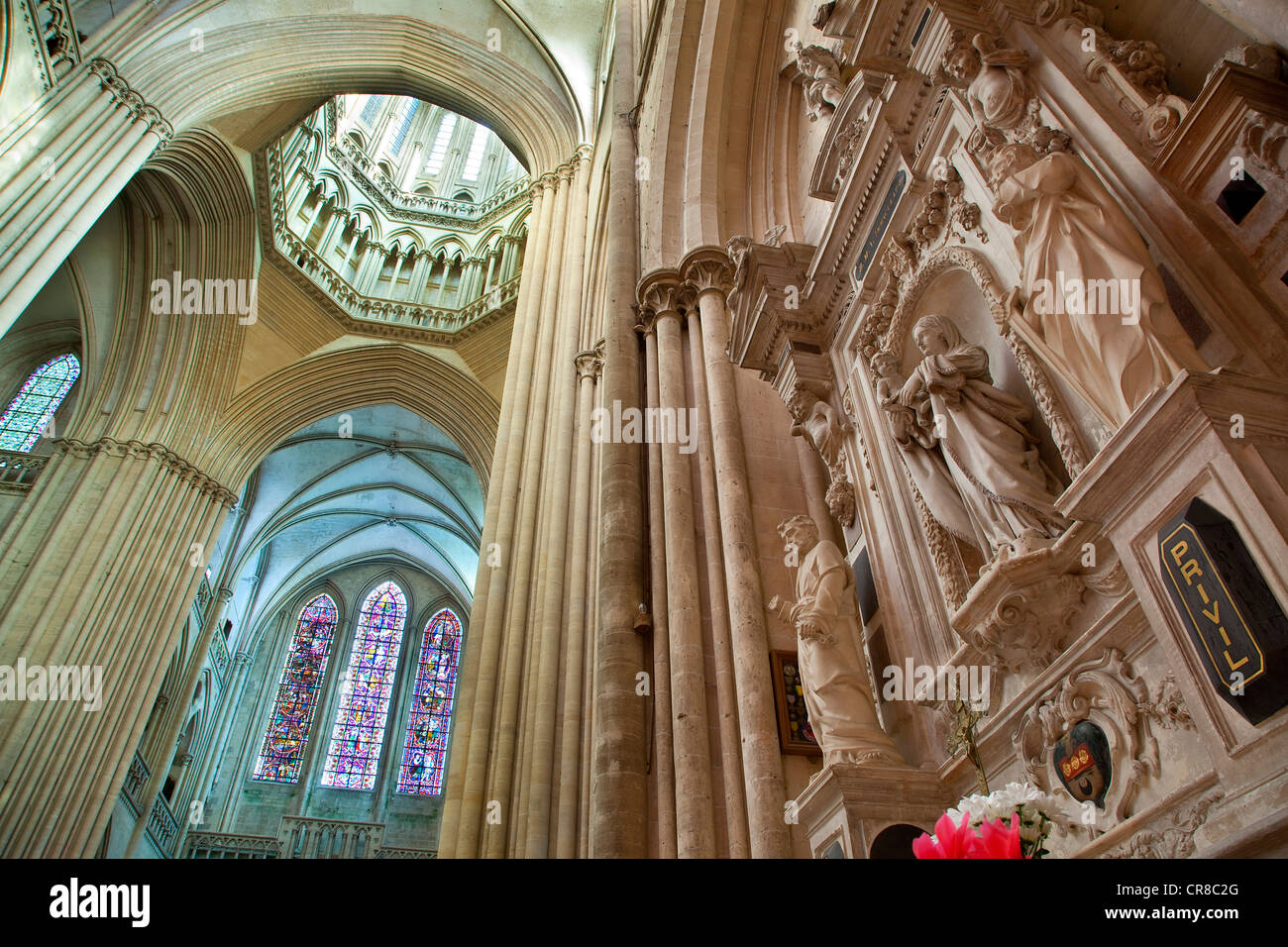 France, Manche, Coutances, the cathedral Stock Photo - Alamy