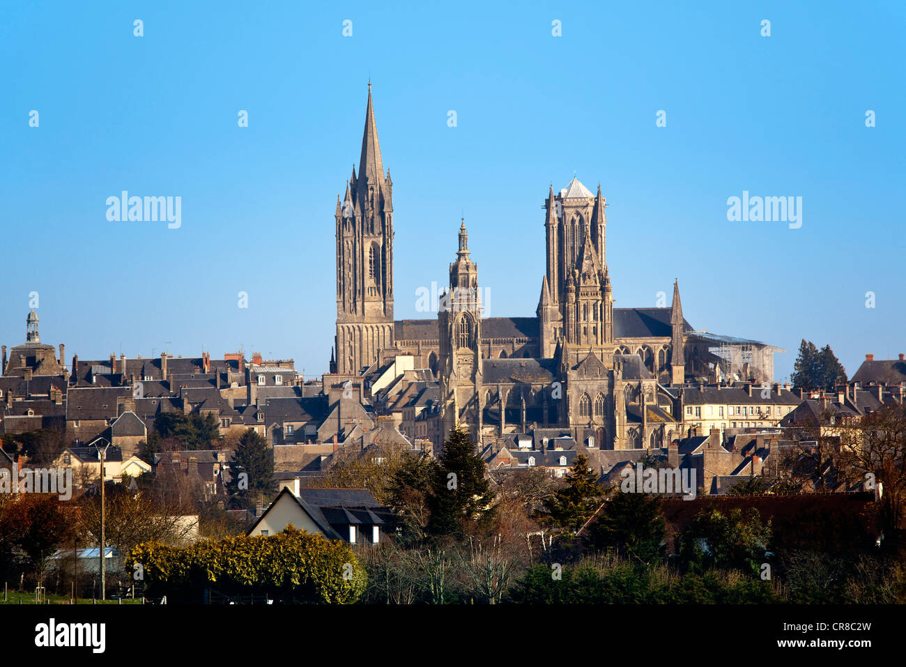 France, Manche, Coutances, the cathedral Stock Photo - Alamy