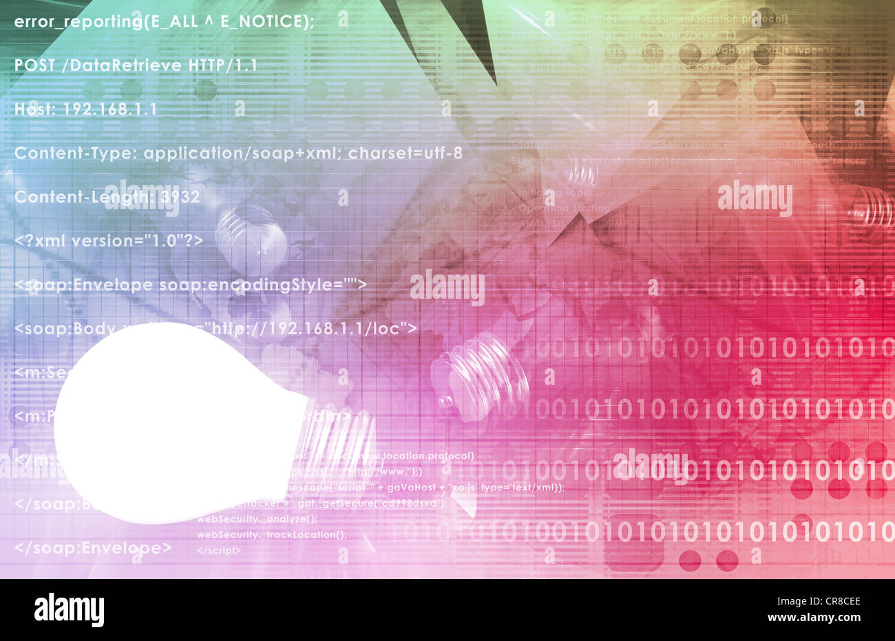 Information Technology or IT Infotech as a Art Stock Photo - Alamy