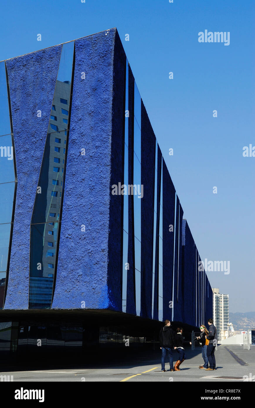 Spain, Catalonia, Barcelona, the Forum Building by Swiss architects ...
