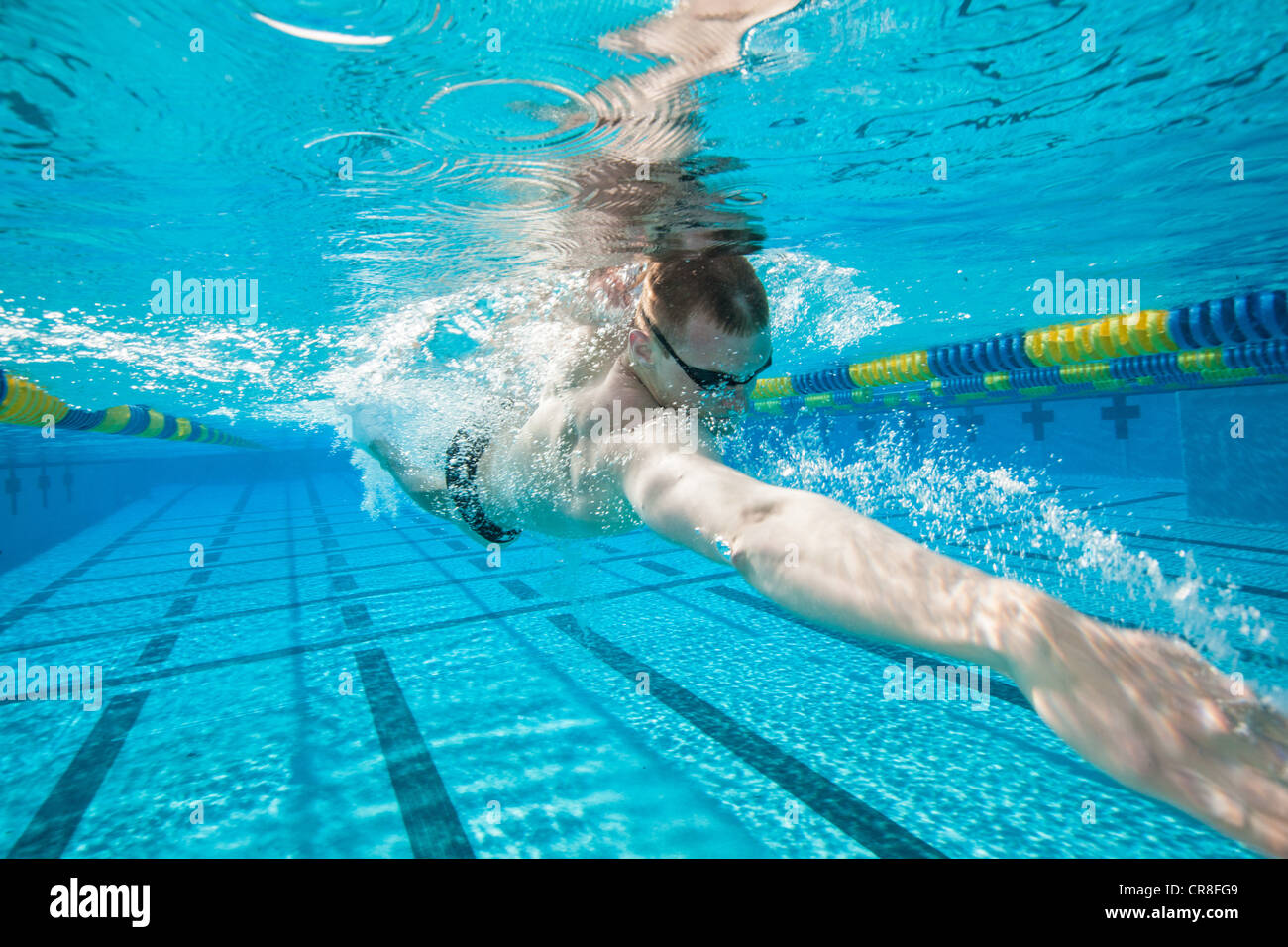 Olympic Hopeful in Training Stock Photo - Alamy