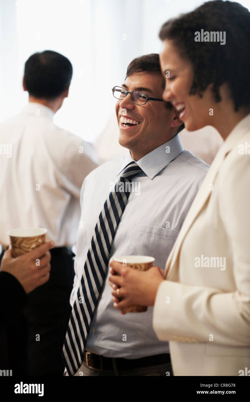 Business colleagues taking a coffee break Stock Photo - Alamy