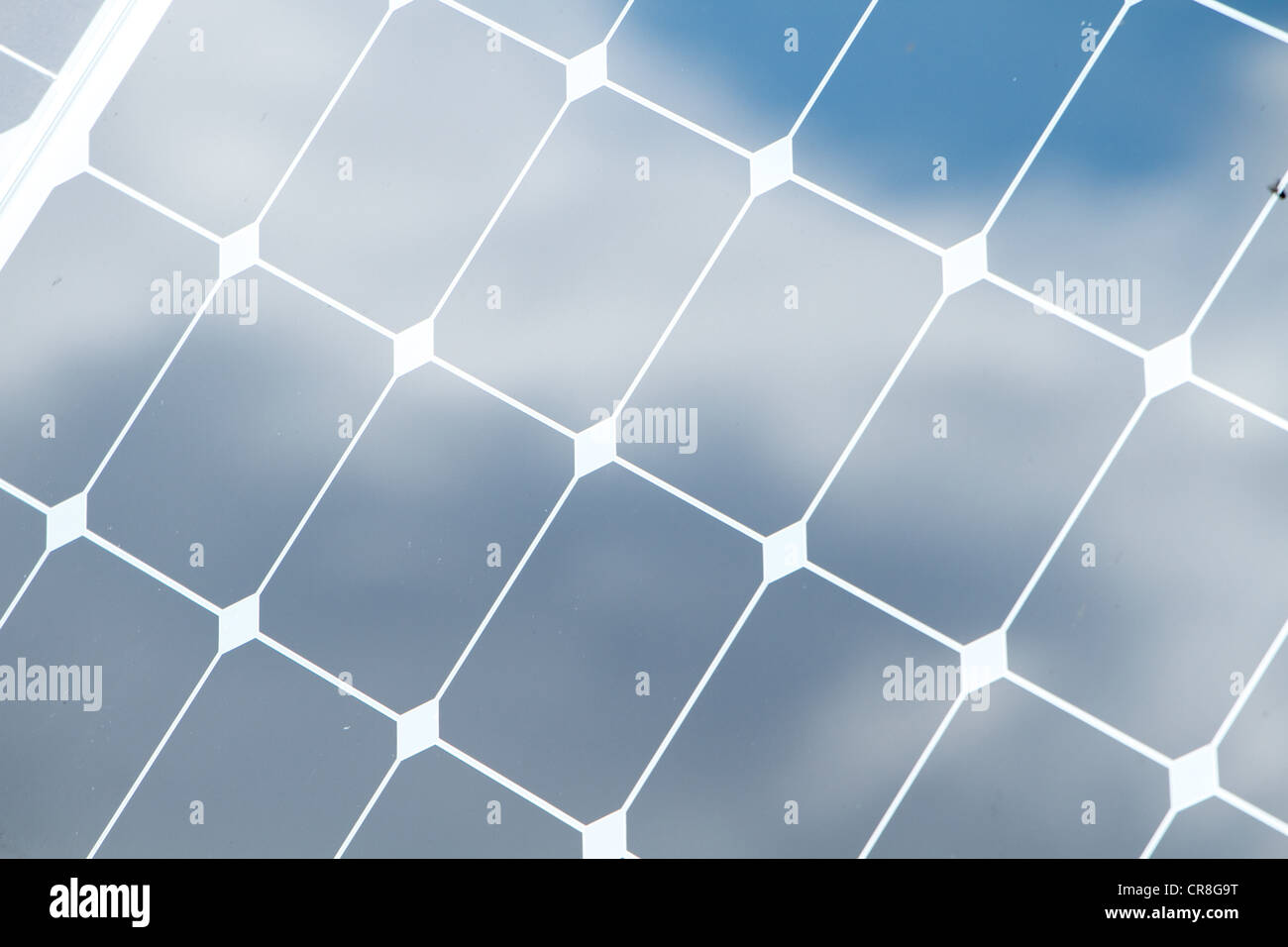 Solar panel clouds reflected hi-res stock photography and images - Alamy