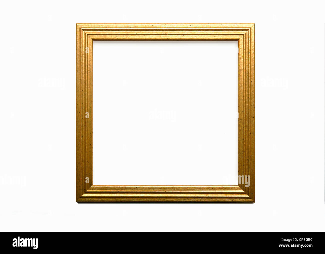 Empty gold frame Stock Photo - Alamy