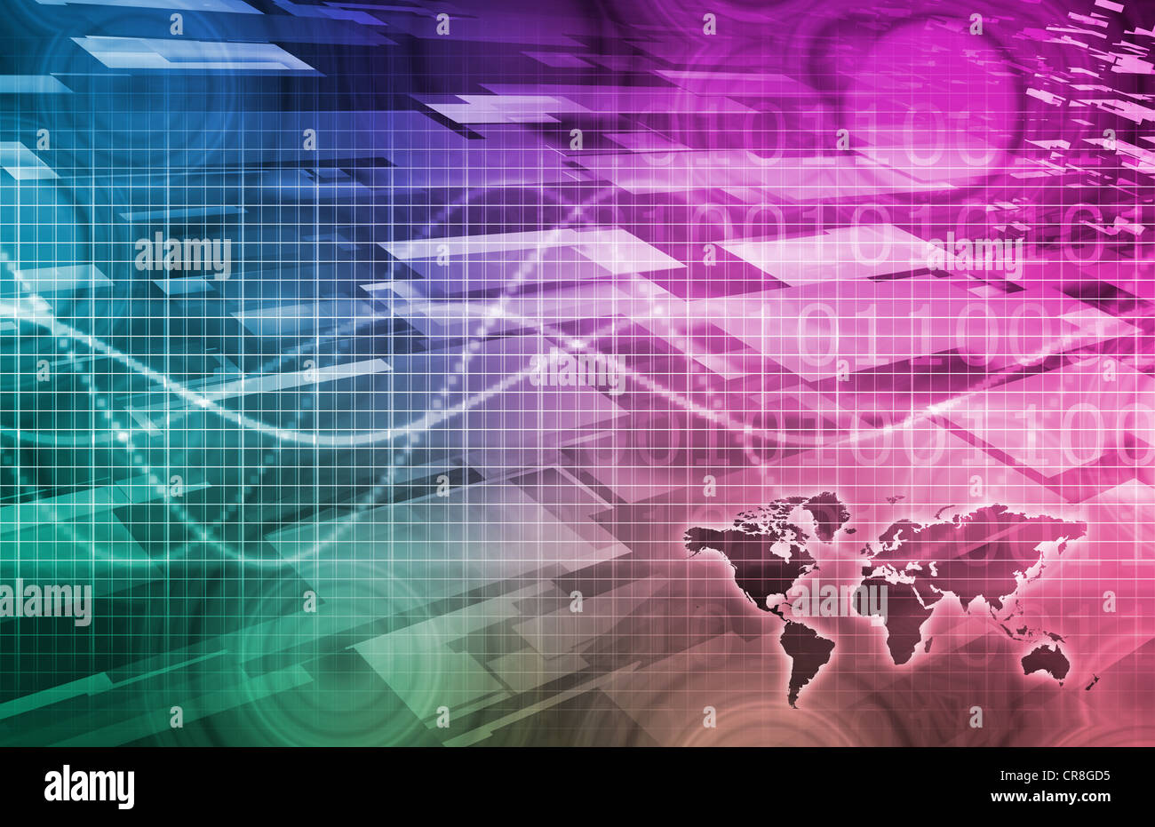 Online News and Latest Information Headlines Art Stock Photo - Alamy