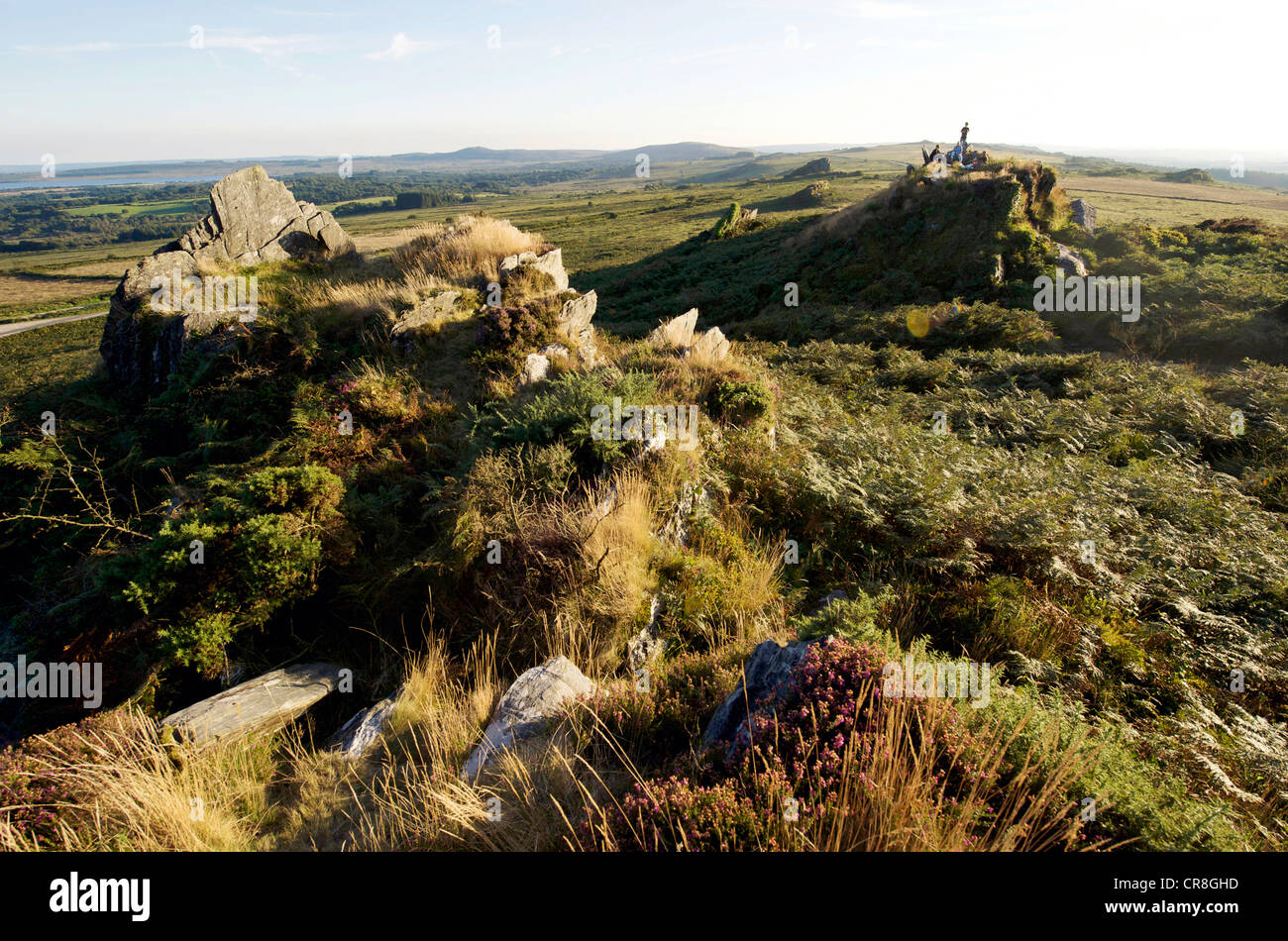 France, Finistere, Morlaix, Monts d'Arree, Roc Trevelez Stock Photo - Alamy