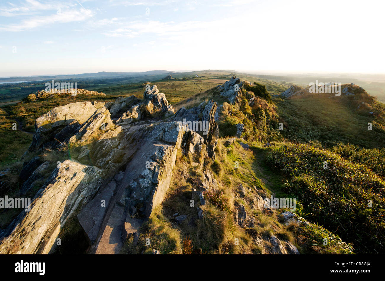 France, Finistere, Morlaix, Monts d'Arree, Roc Trevelez Stock Photo - Alamy