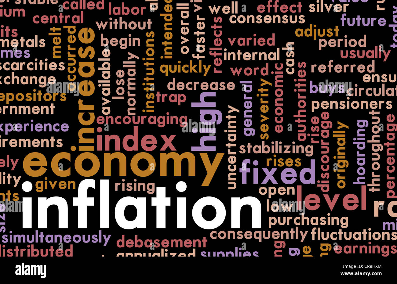 Inflation as an Economic Problem for a Government Stock Photo - Alamy