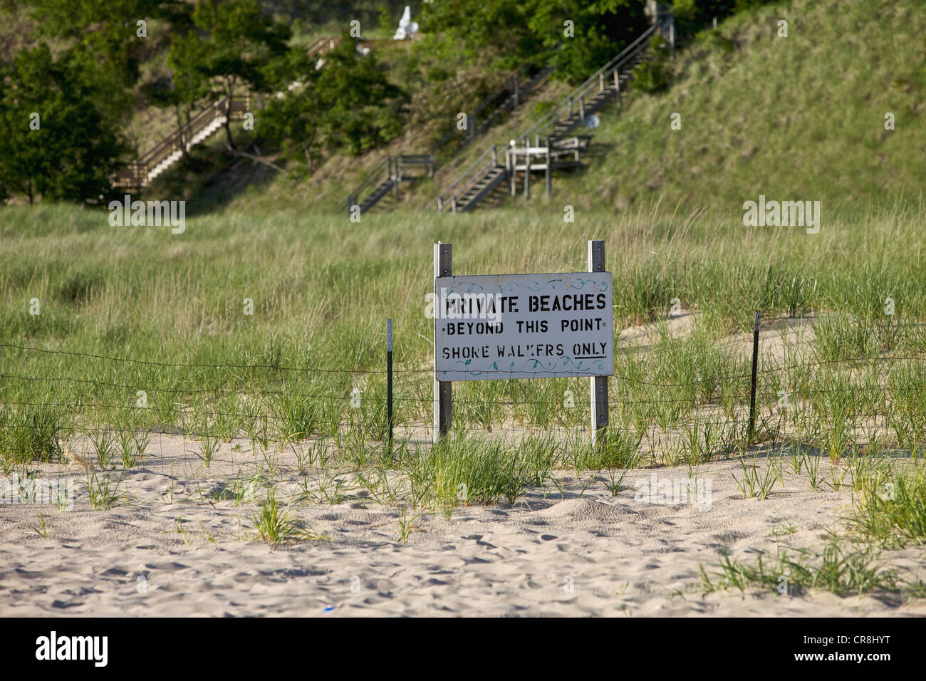 Private beach beaches hi-res stock photography and images - Alamy