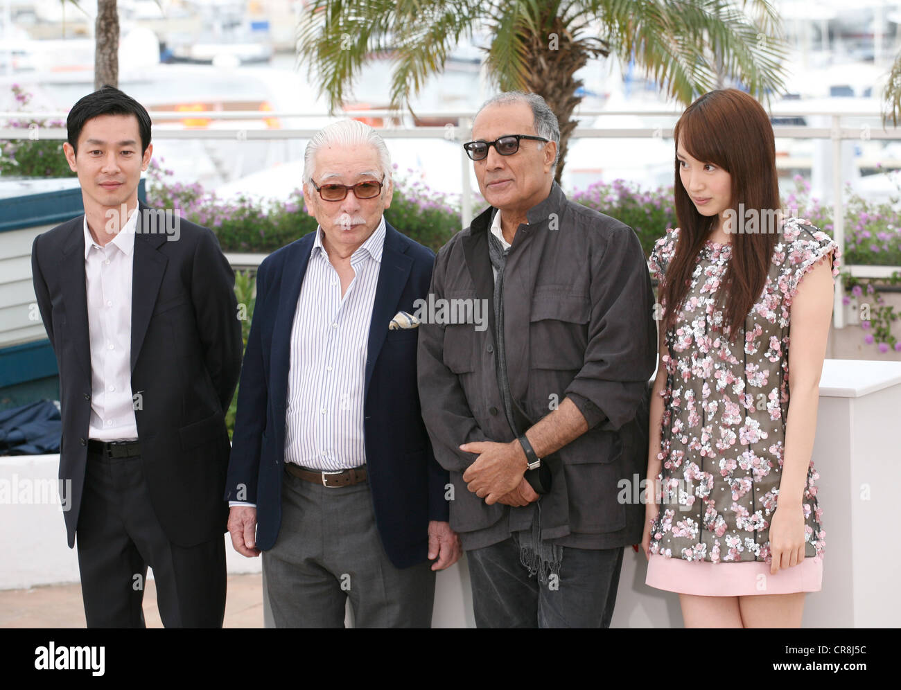 Actors Ryo Kase, Tadashi Okuno, Director and scriptwriter Abbas ...
