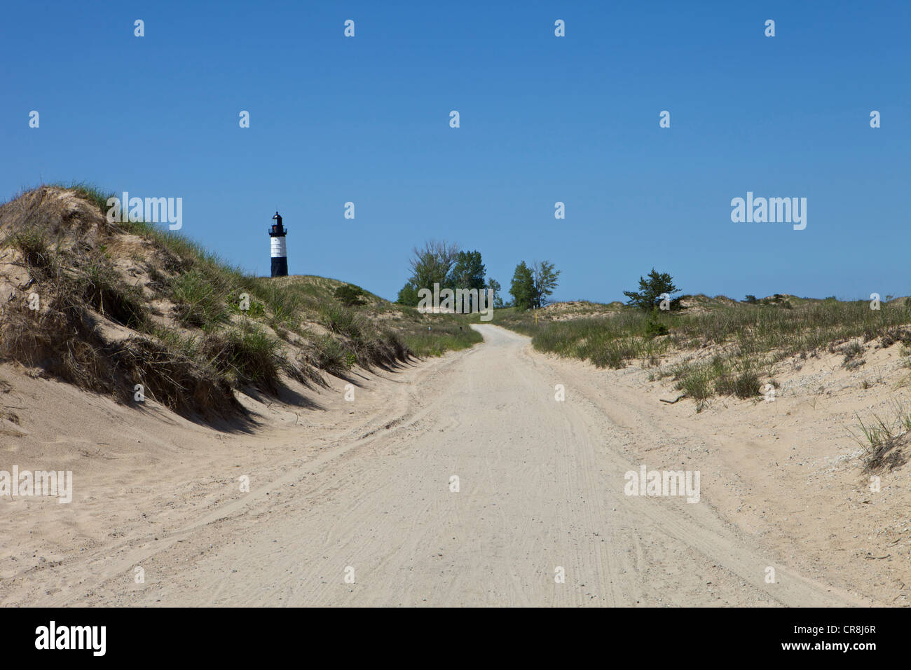 Big point sable lighthouse hi-res stock photography and images - Alamy