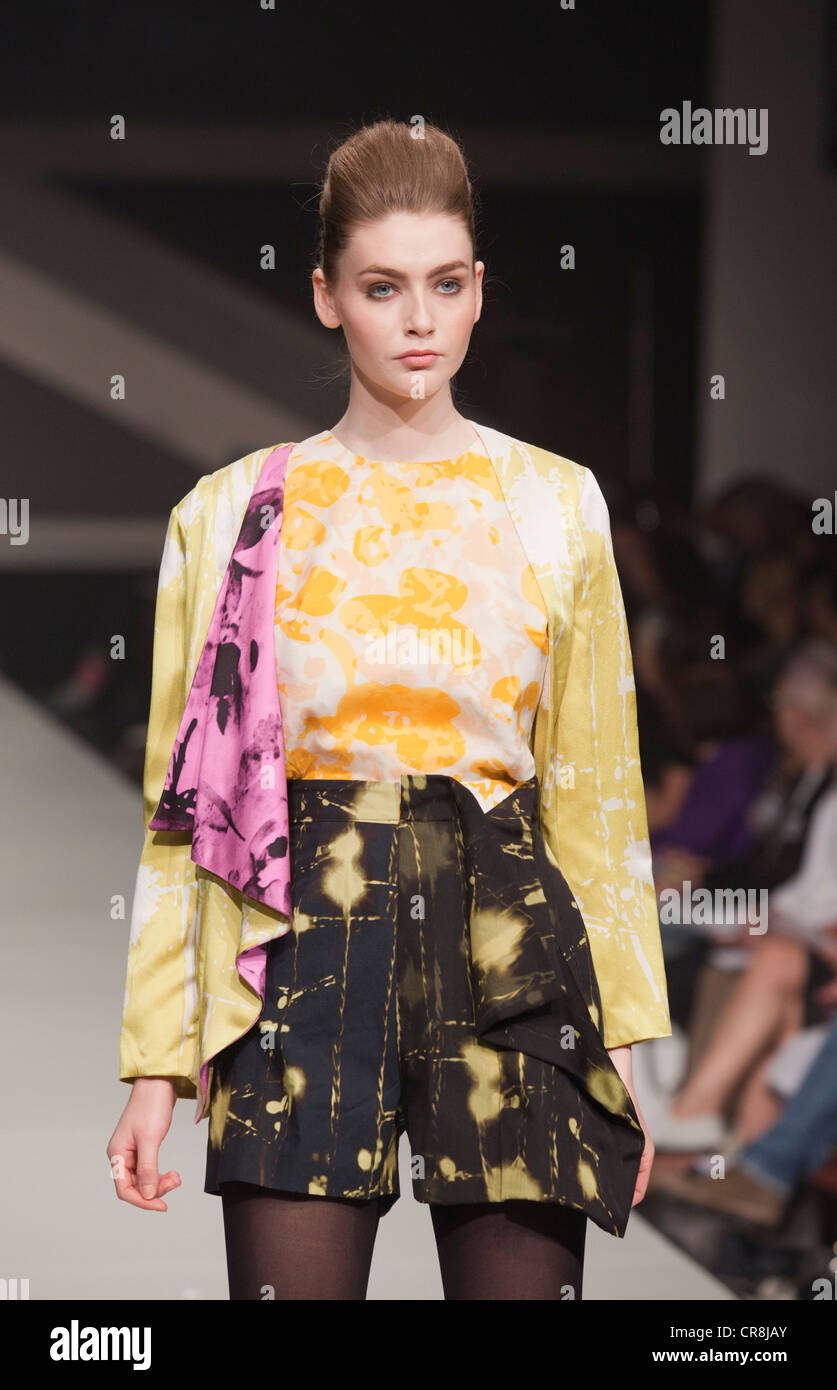 Graduate Fashion Week 2012, Gala Catwalk Show at the end of the event ...