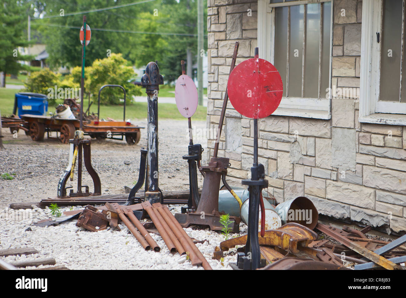 Railroad Track Switch Stand
