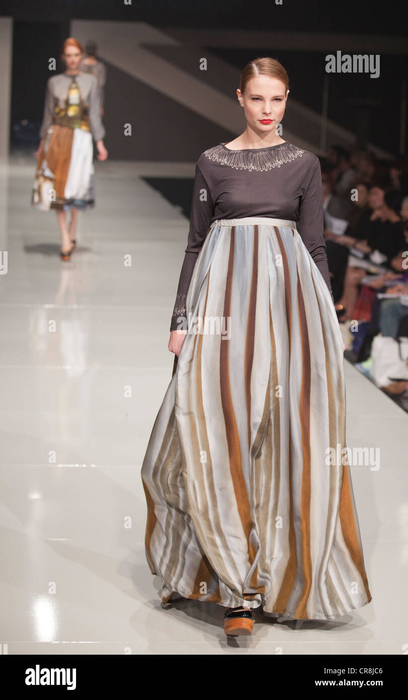 Graduate Fashion Week 2012, Gala Catwalk Show at the end of the event ...