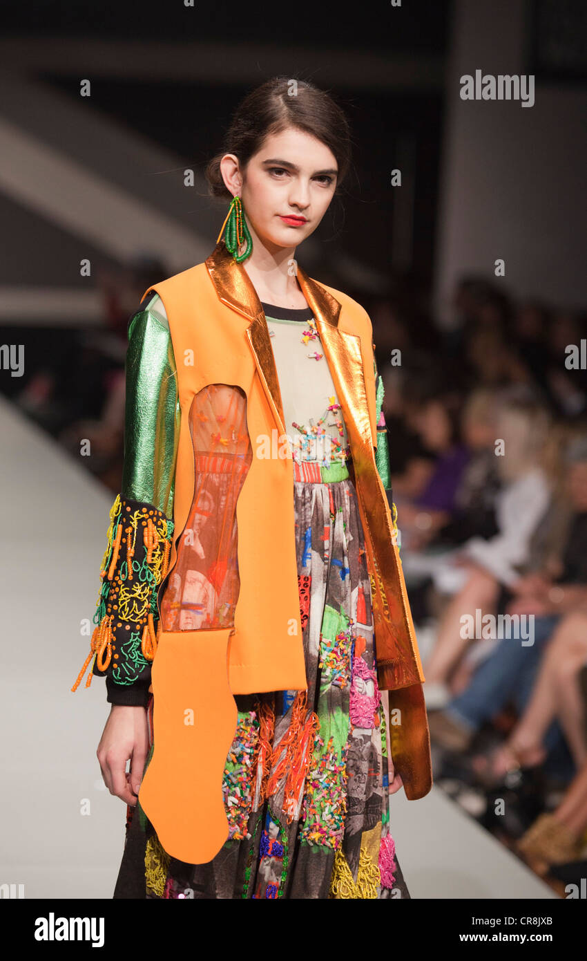 Graduate Fashion Week 2012, Gala Catwalk Show, collection by Maria ...