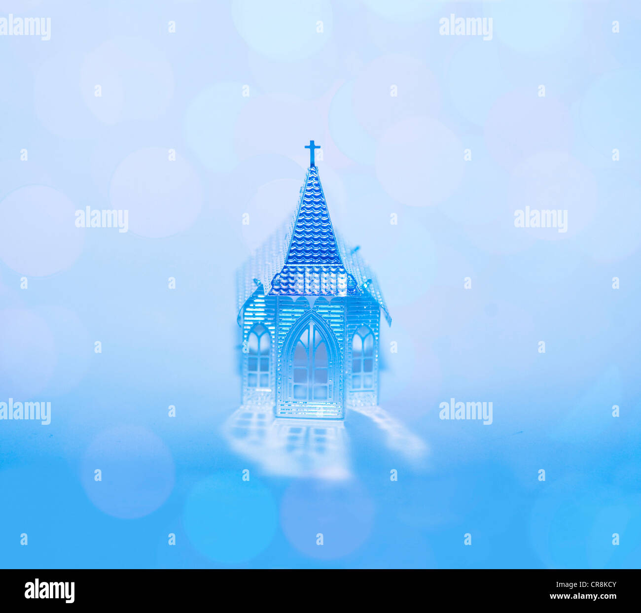Light blue church hi-res stock photography and images - Alamy