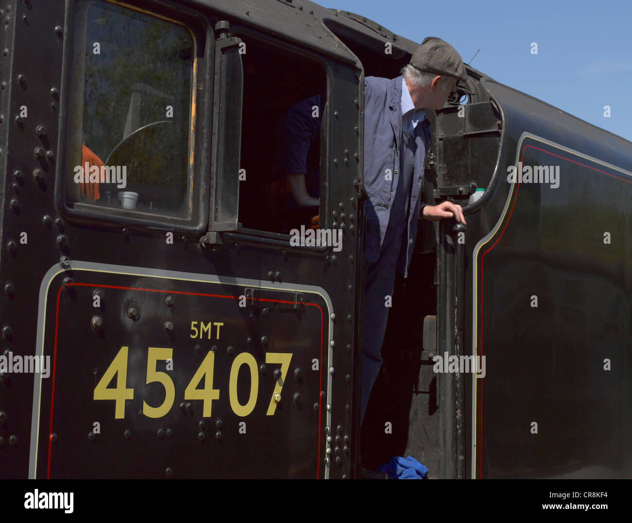 Train driver cabin england hi-res stock photography and images - Alamy