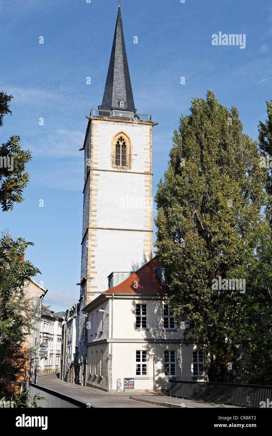 Nikolaiturm tower, Erfurt, Thuringia, Germany, Europe Stock Photo - Alamy