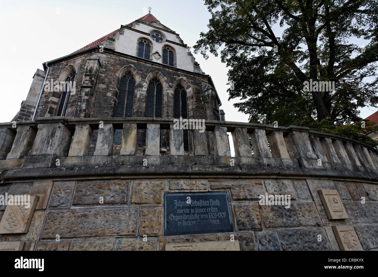 Johann-Sebastian-Bach-Kirche or Bach church, Arnstadt, Thuringia ...