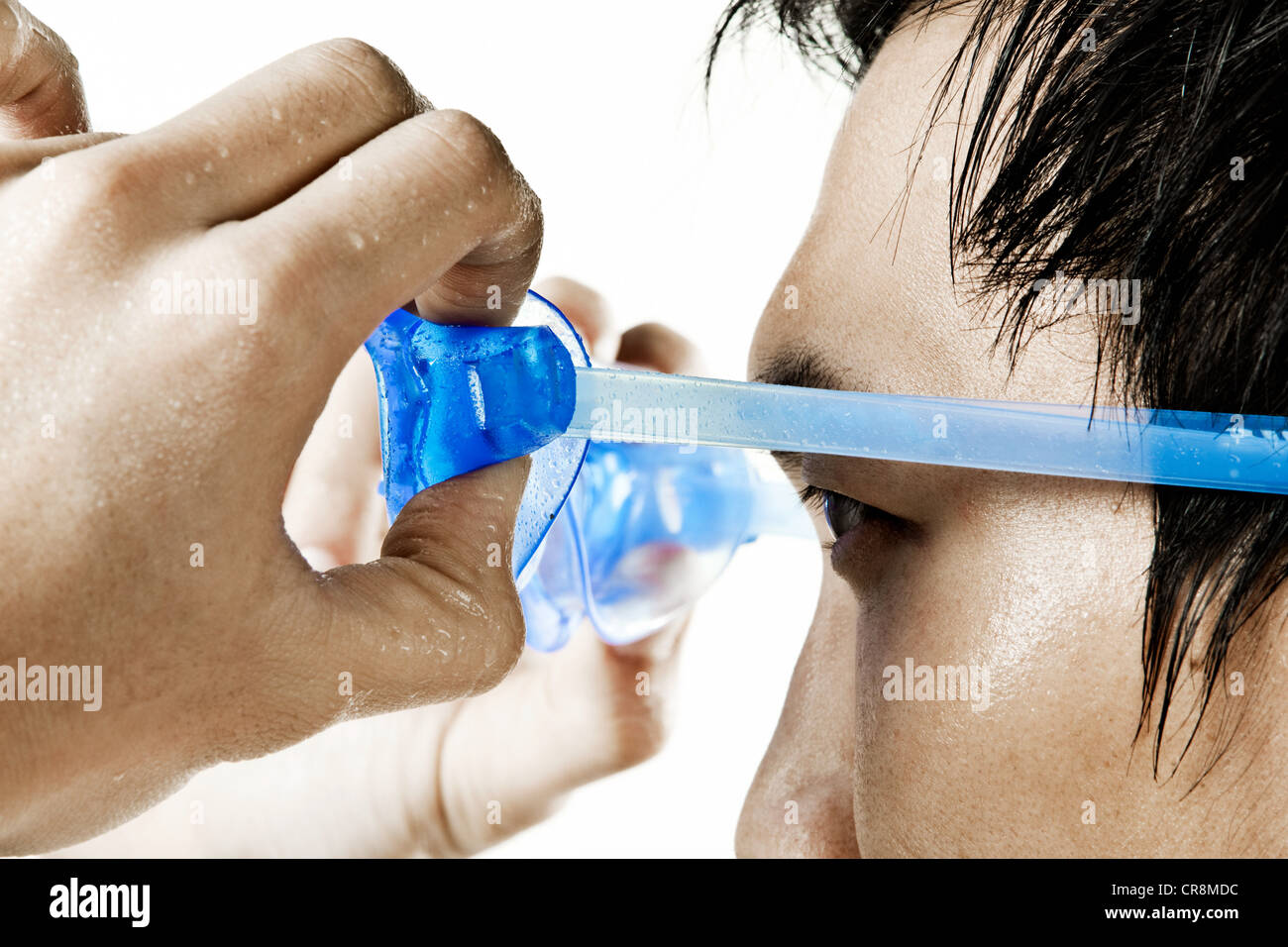 Male Swimmer Goggles Close High Resolution Stock Photography and Images ...
