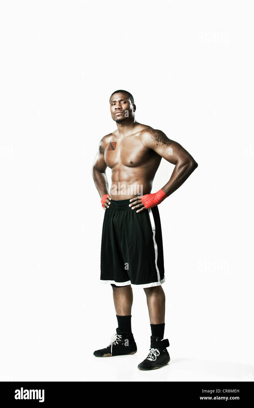 Portrait of boxer Stock Photo - Alamy