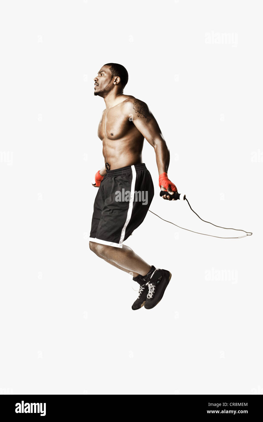 Muscular men trying hi-res stock photography and images - Alamy