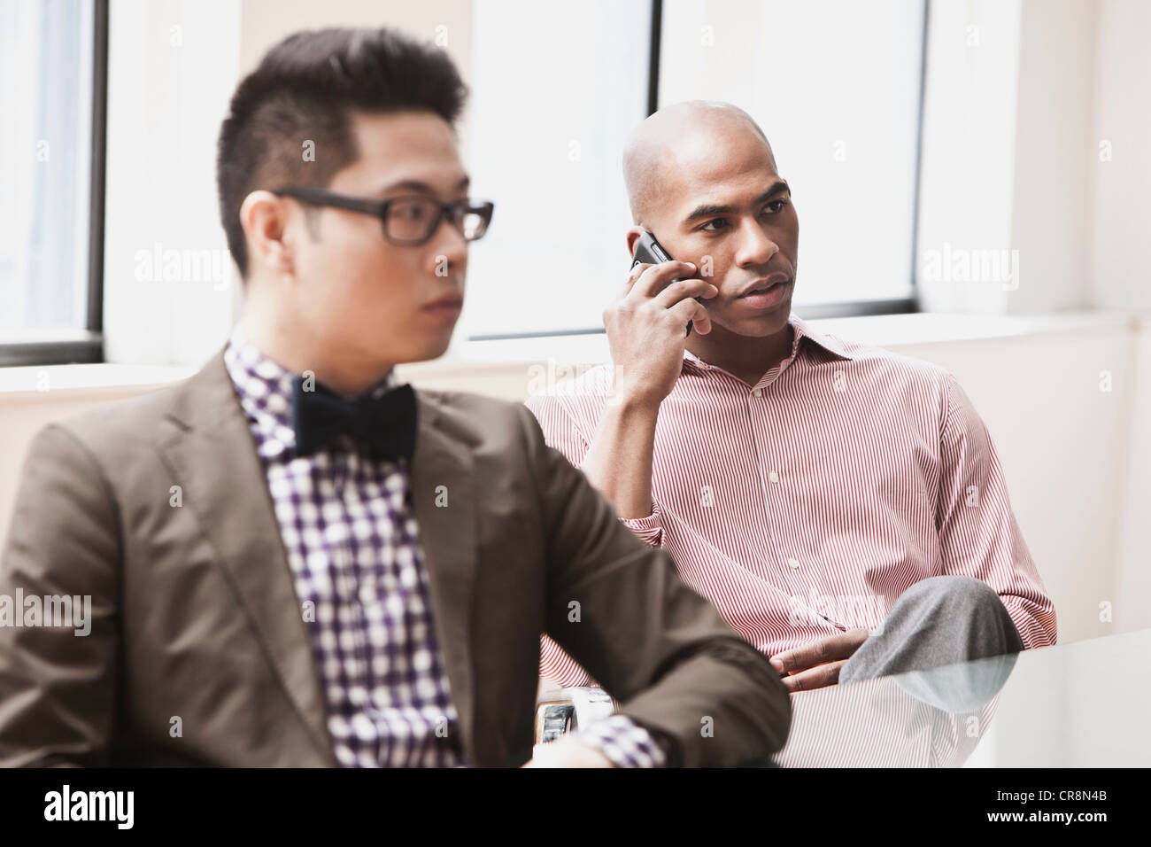 Filipino man on the phone hi-res stock photography and images - Alamy