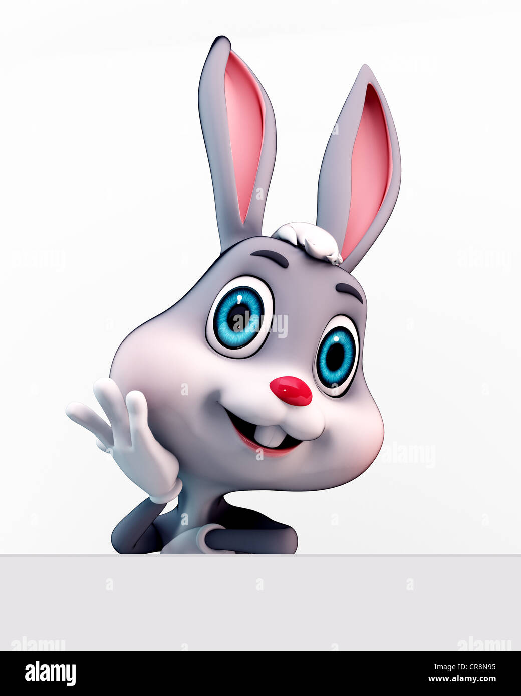 bunny is shocked Stock Photo - Alamy