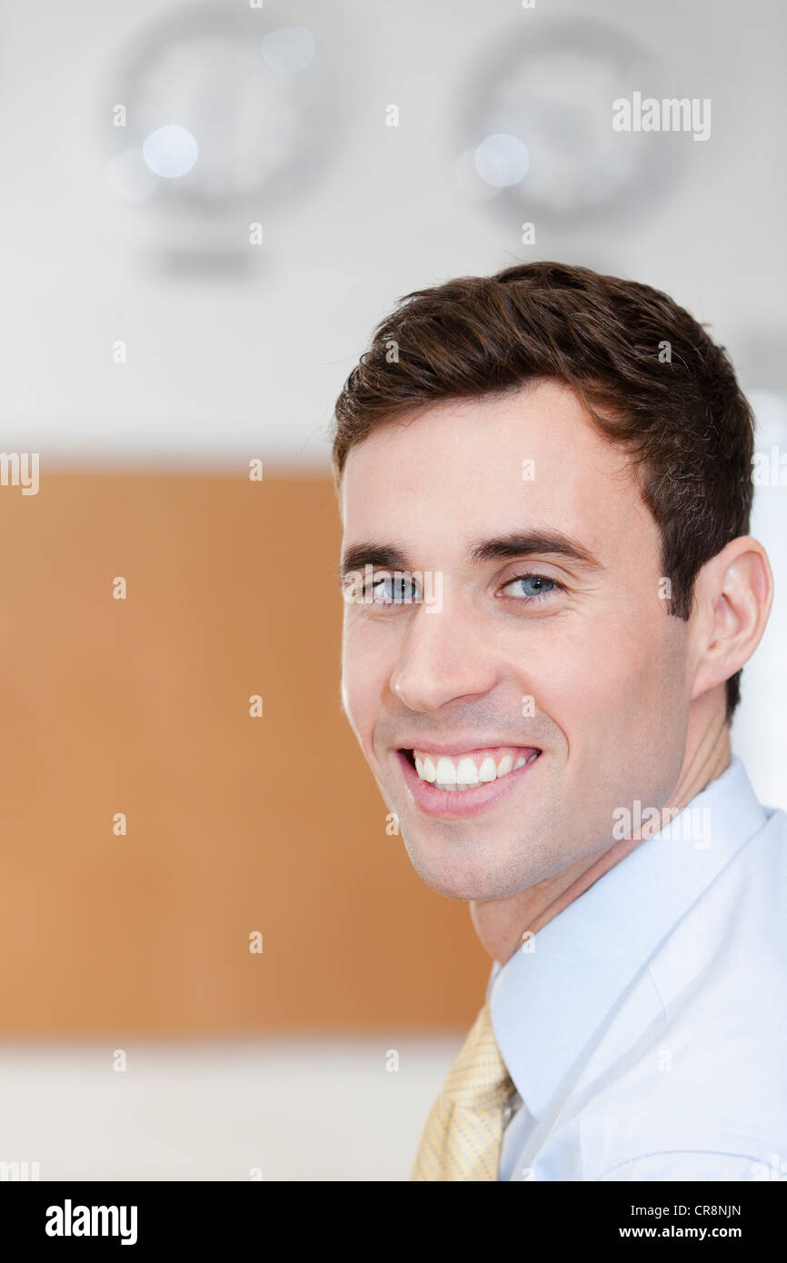 Young man, close up portrait Stock Photo - Alamy Young man, close up portrait Stock Photo - Alamy